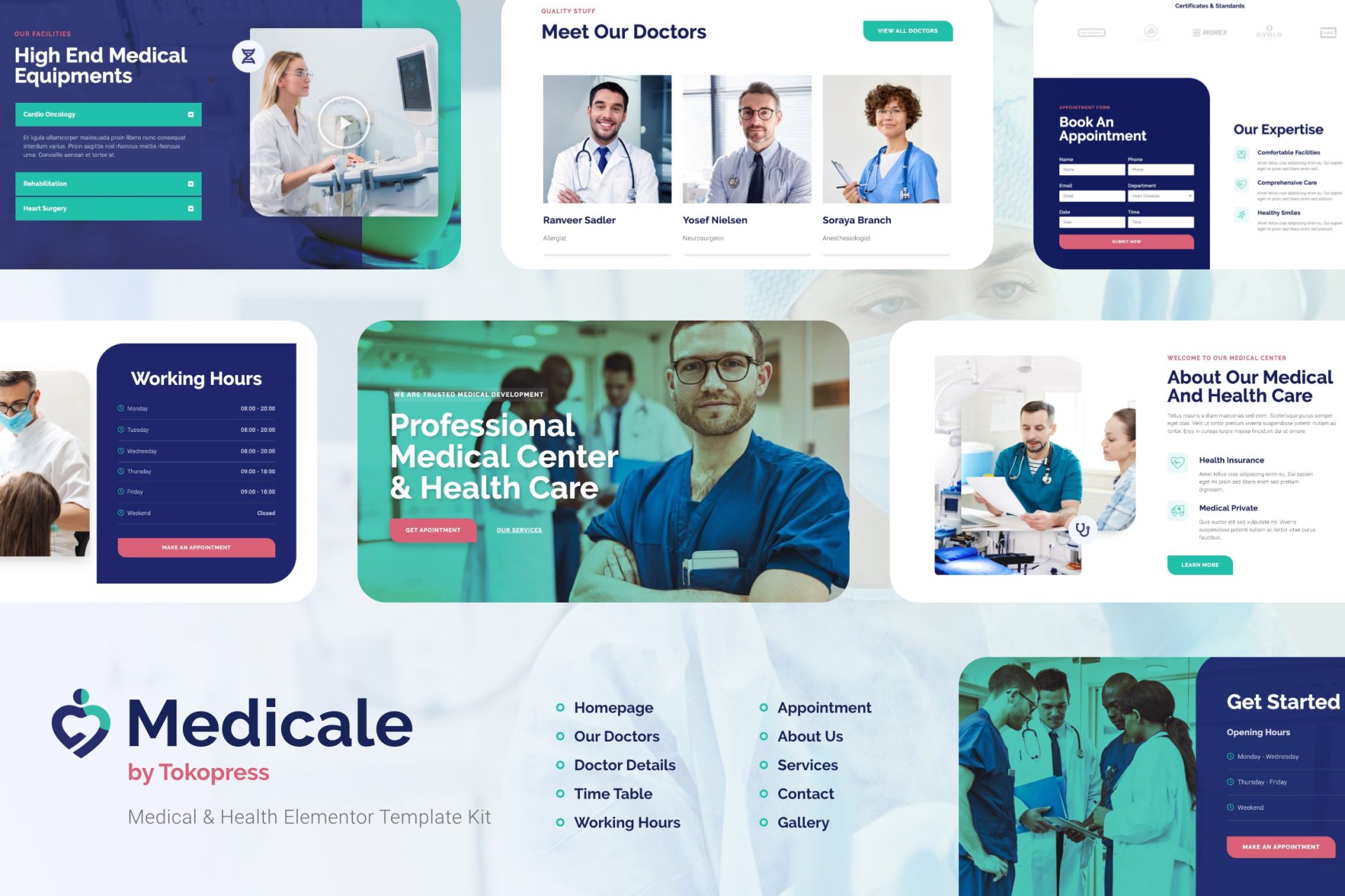 Medicale - Pharmacy & Medical Elementor Template Kit - TokoPress