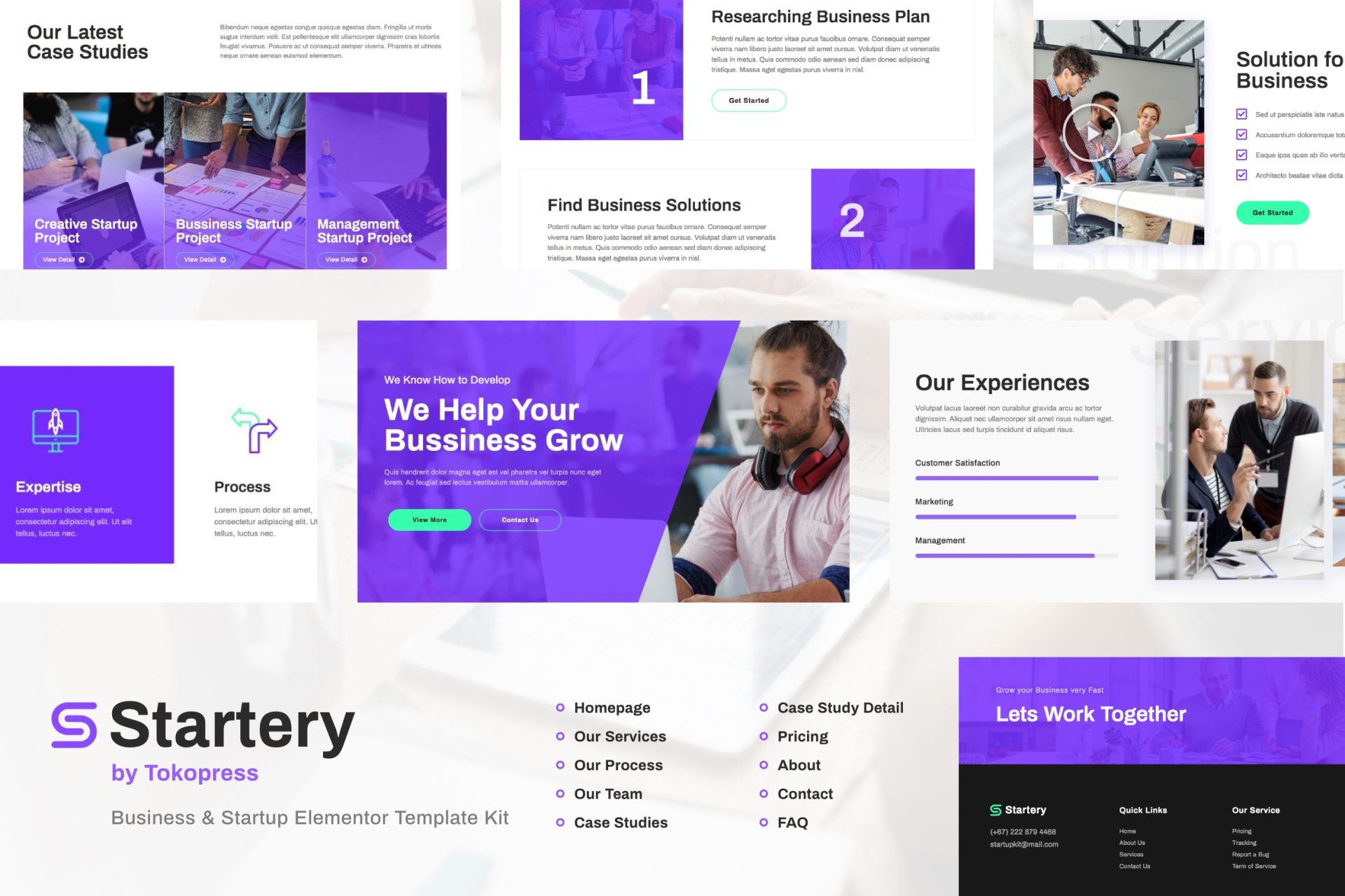 Startery - SaaS & Startup Elementor Template Kit - TokoPress